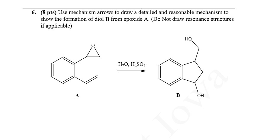 Solved Use mechanism arrows to draw a detailed and | Chegg.com