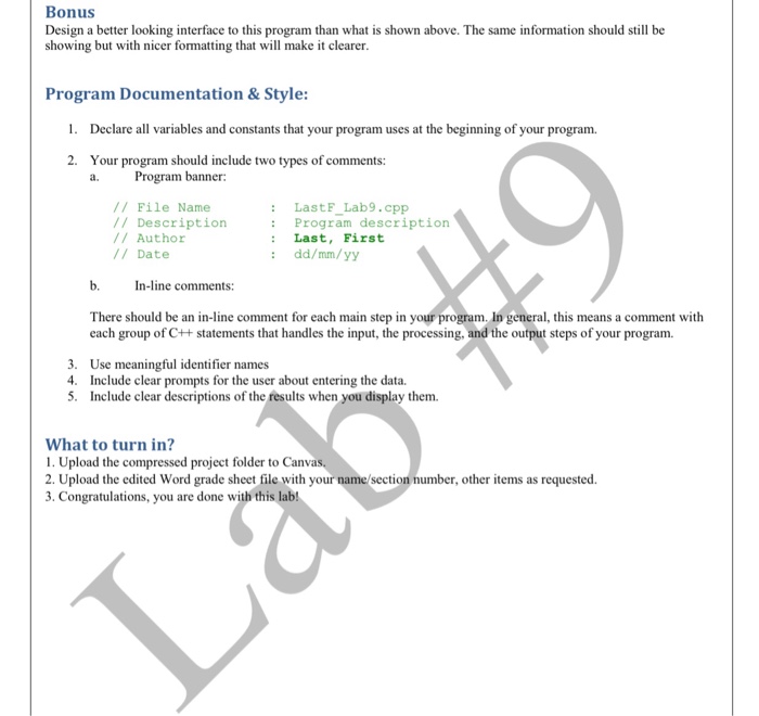 Solved Lab Purpose Practice creating C++ from creating a | Chegg.com