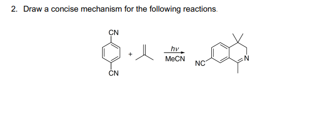Solved Draw a concise mechanism for the following reactions. | Chegg.com