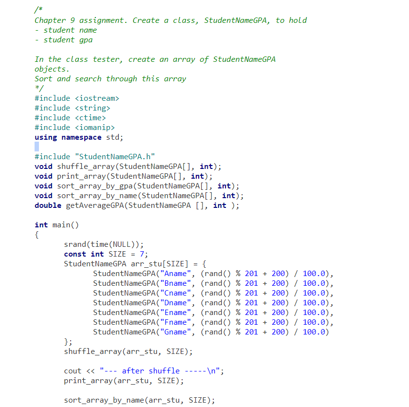 Solved Problem Description The Purpose Of This Assignment Is 4911