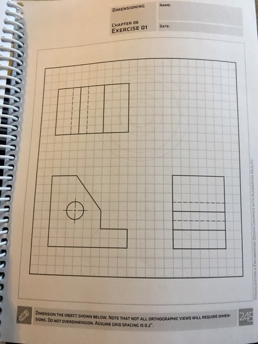 Solved NAME: DIMENSIONING CHAPTER O6 EXERCISE 01 Dare | Chegg.com
