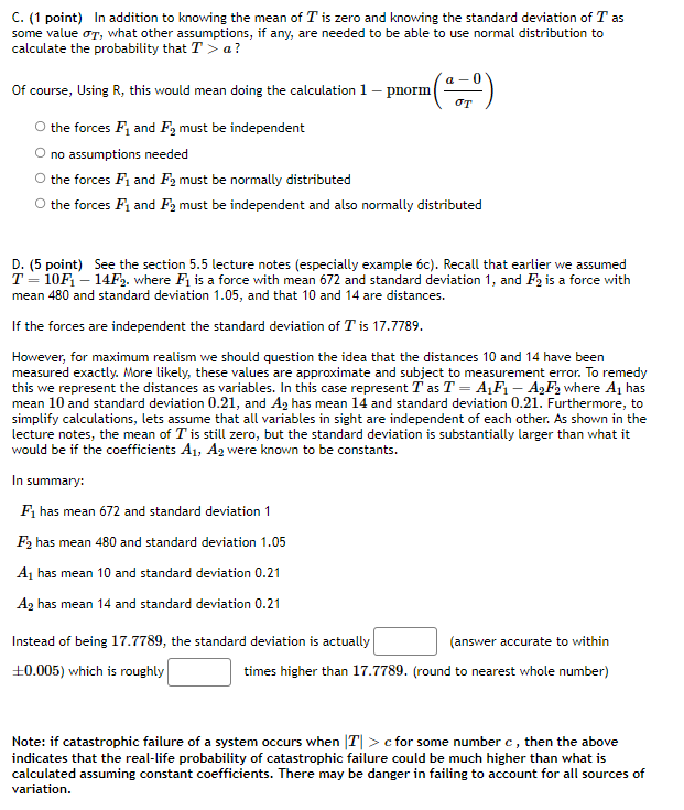 Solved A. (3 points) Refer to example 1 and example 6 abc of | Chegg.com