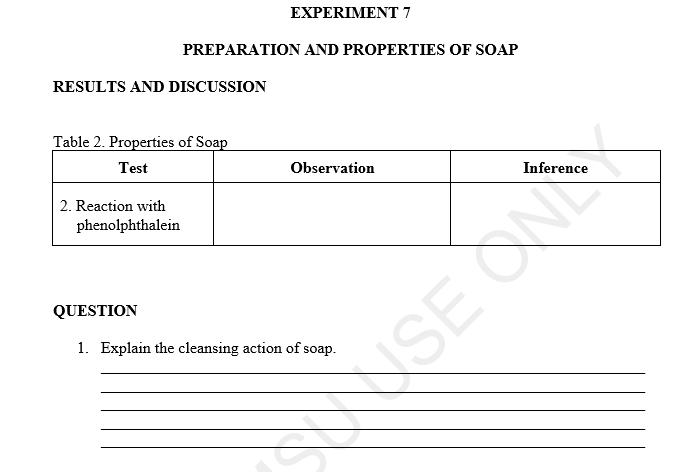 Solved PREPARATION AND PROPERTIES OF SOAP INTRODUCTION Ester | Chegg.com