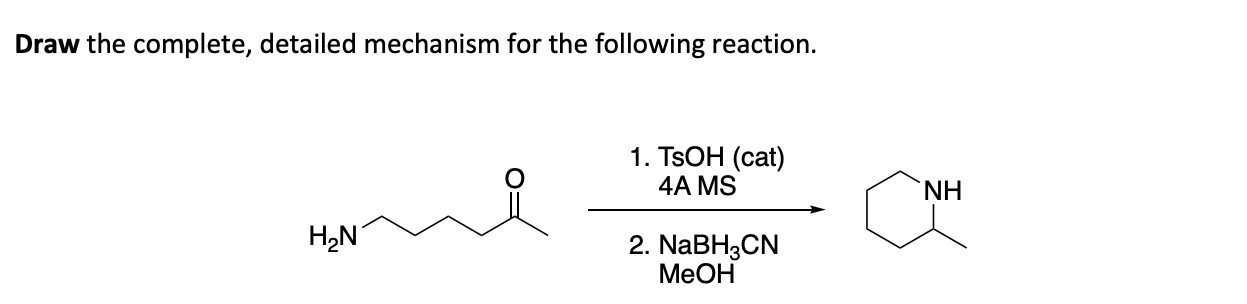 Solved Draw the complete, detailed mechanism for the | Chegg.com