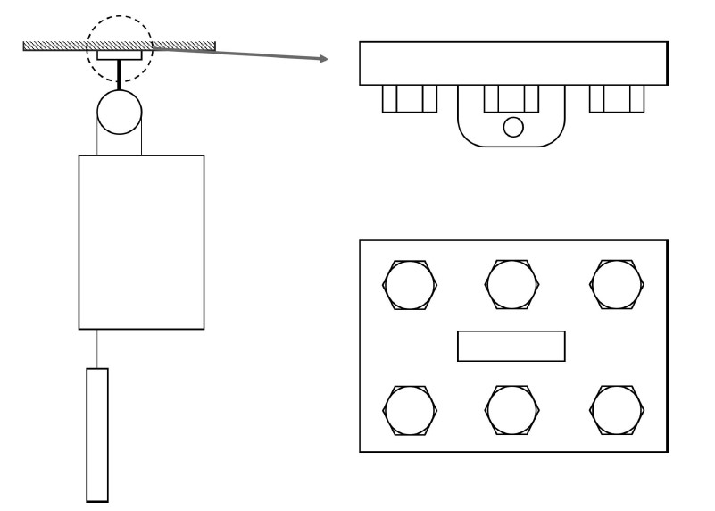 Solved An elevator with a counterweight hangs from a truss, | Chegg.com