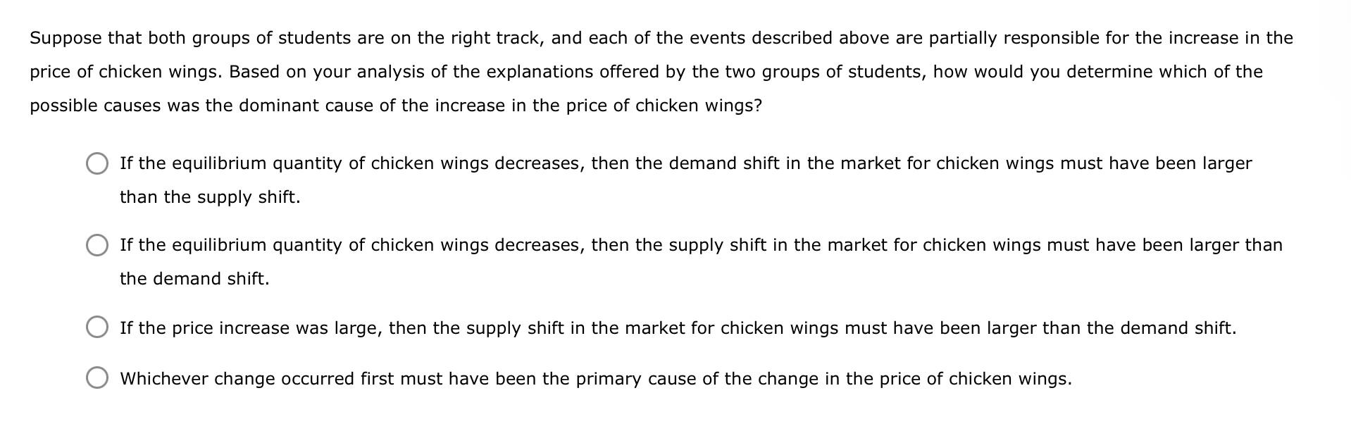 Solved 17. Another supply and demand puzzle Suppose the | Chegg.com