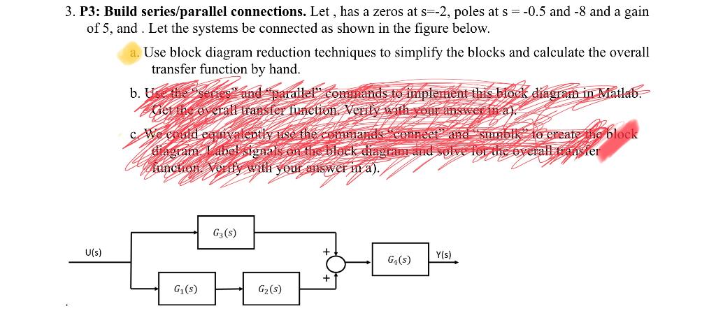 Solved 3. P3: Build series/parallel connections. Let , has a | Chegg.com