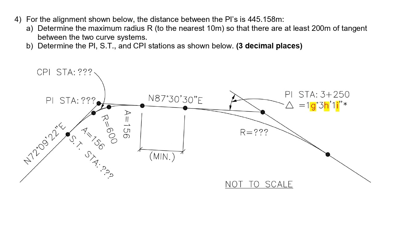 Solved For the alignment shown below, the distance between | Chegg.com