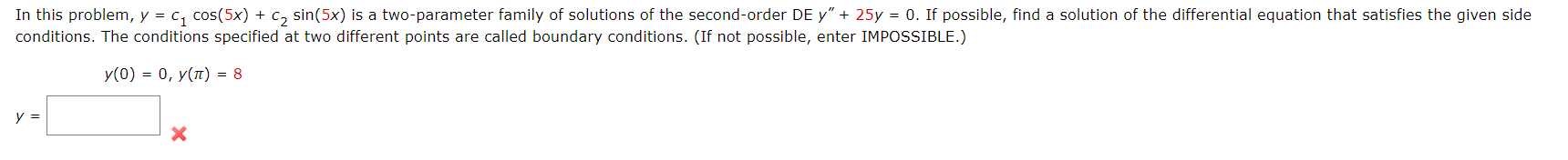 Solved conditions. The conditions specified at two different | Chegg.com