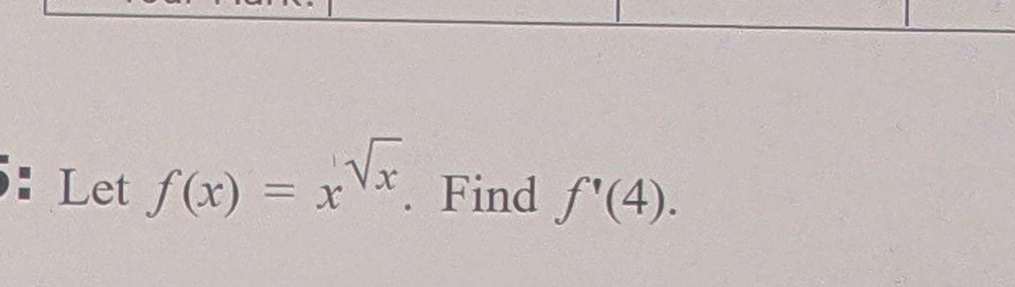 Solved f(x)=xx | Chegg.com