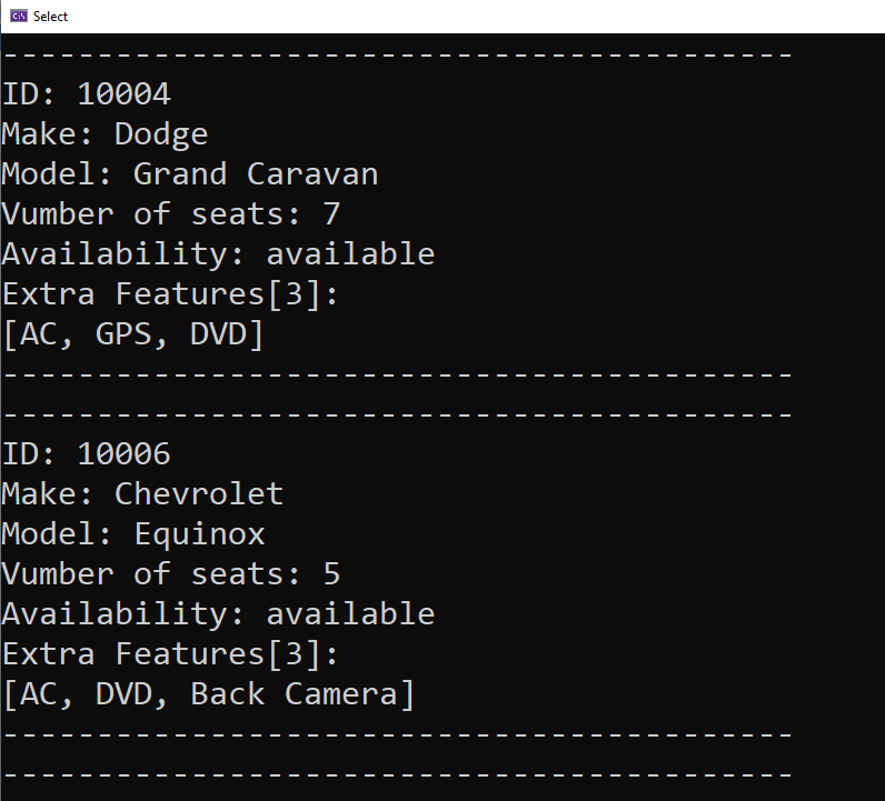 Solved In C++ read in file into class. Put extra features in | Chegg.com