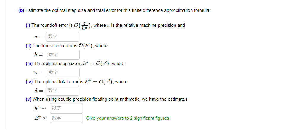 Solved Consider the following finite difference | Chegg.com