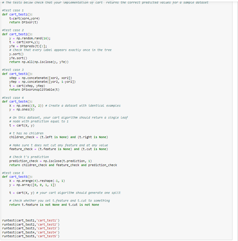 Solved \r\n\r\n\\# The tests below check that your | Chegg.com