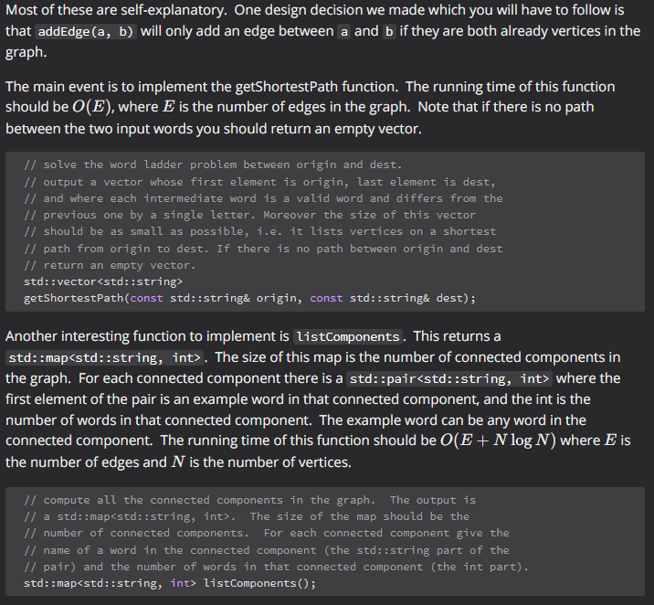 Solved Word Ladder Word Ladder is a word game where you are | Chegg.com