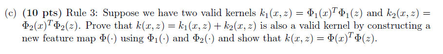 One way to construct complex kernels is to build them | Chegg.com