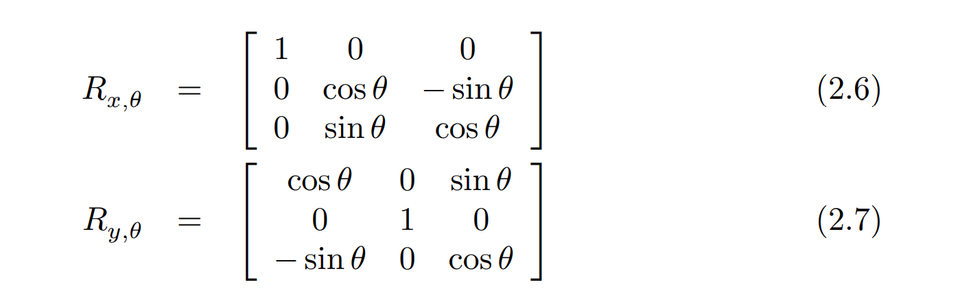 Solved DDerive equations for the given matrix, 2.6 and 2.7, | Chegg.com