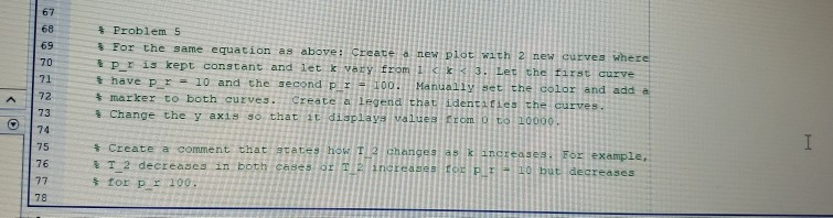 Solved Problem 5 For the same equation as above: Create a | Chegg.com