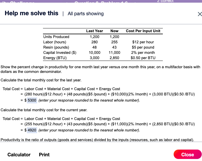 Solved Help me solve thisAll parts showingShow the percent | Chegg.com