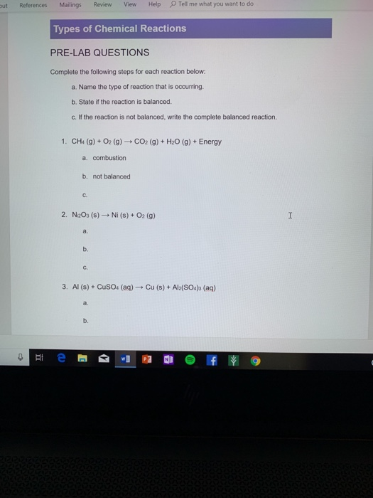 Solved Out References Mailings Review View Help Tell Me What