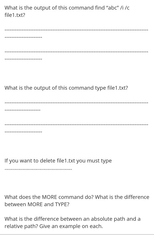 Solved Create file using editor and write the following text | Chegg.com