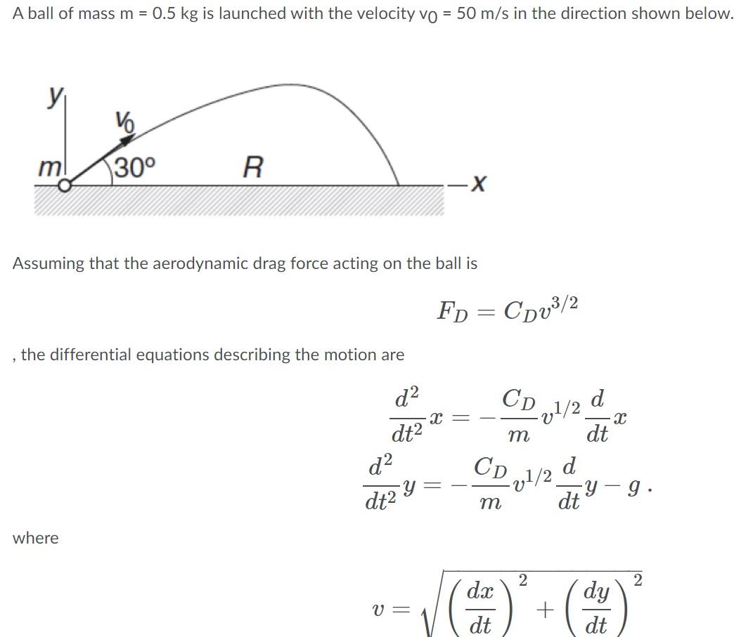 Solved I need Python code to solve the following using the | Chegg.com