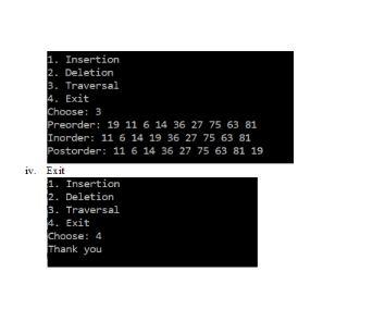 Solved 2. AVL TREE a. Into empty AVL. Tree: i. (Bobot 10\%, | Chegg.com