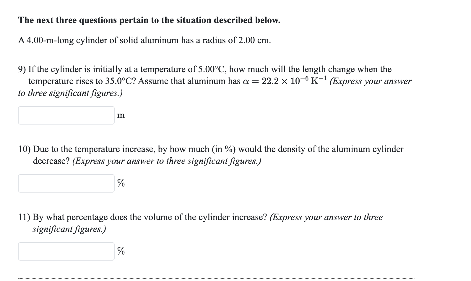 Solved The next three questions pertain to the situation | Chegg.com