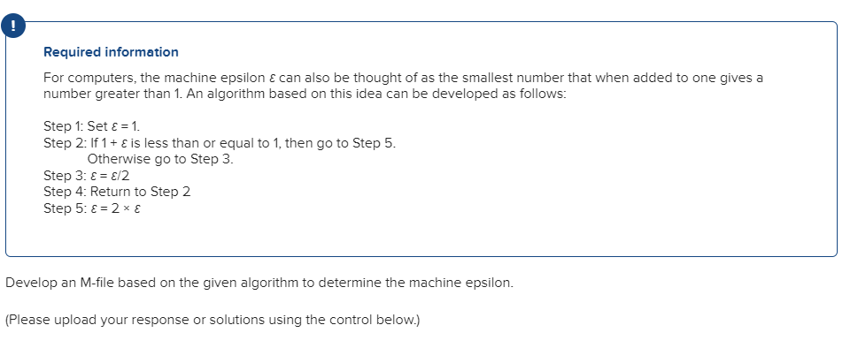 Solved Required Information For Computers The Machine