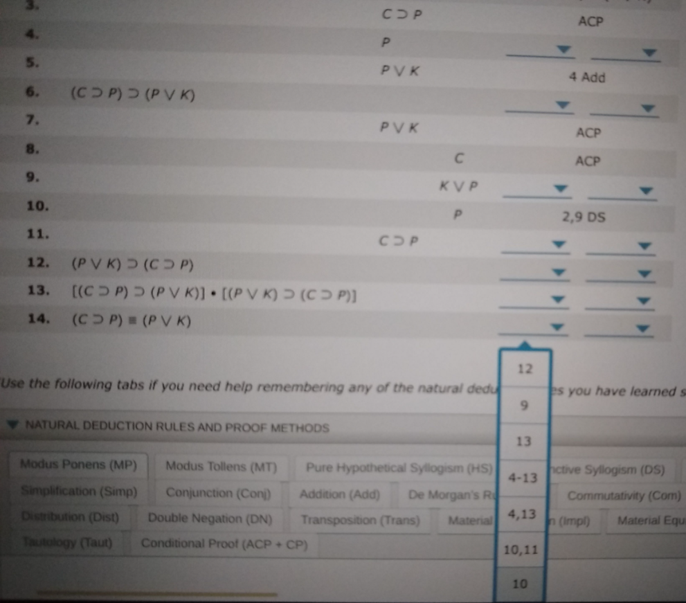 Solved One version of the material equivalence (Equiv) rule | Chegg.com