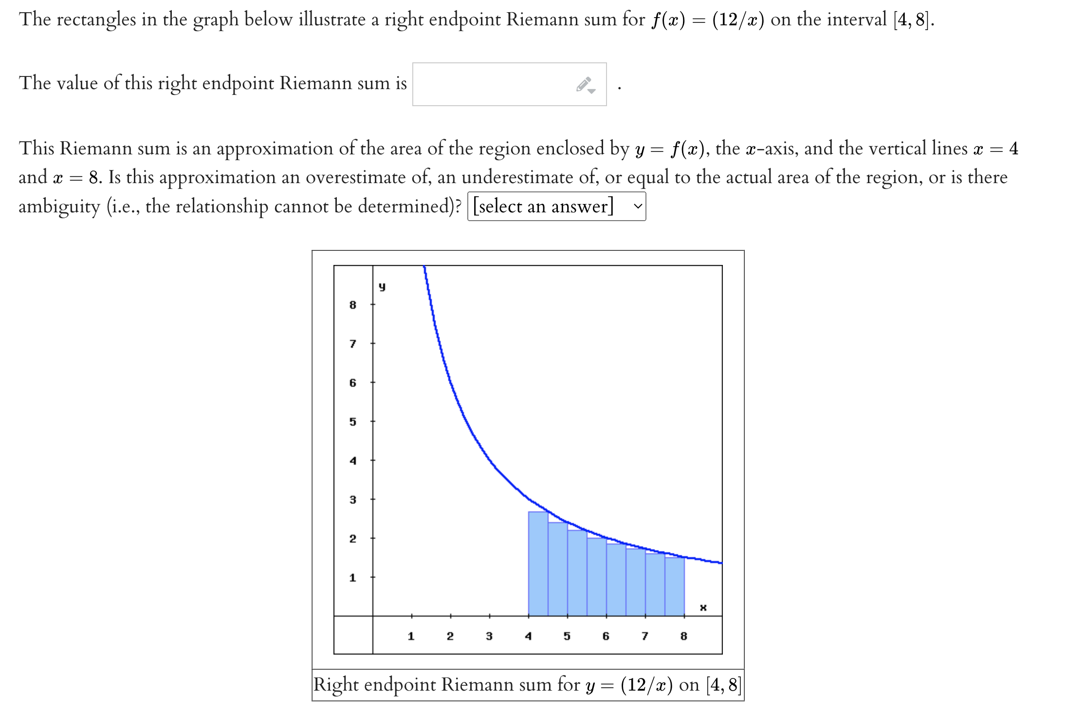 Solved The rectangles in the graph below illustrate a right | Chegg.com