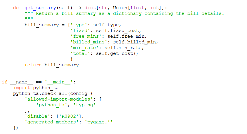 Solved Task 3: Contracts As we saw earlier, the starter code | Chegg.com