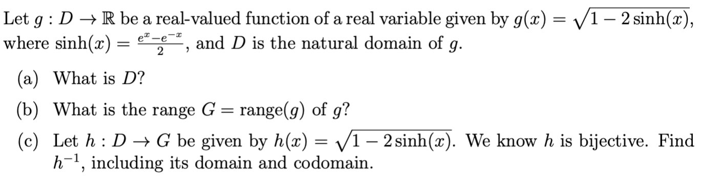 Solved Let Gd→r be A Real Valued Function Of A Real 8241