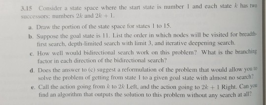 Solved artificial intelligence a modern Approach 3rd edition | Chegg.com