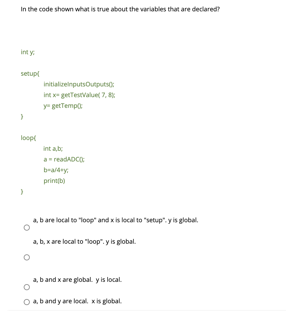 Solved How many bytes will be required for this array? int | Chegg.com