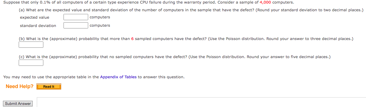 Solved Suppose that only 0.1% of all computers of a certain | Chegg.com