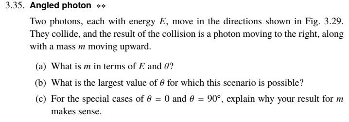 Solved Two photons, each with energy E, move in the | Chegg.com