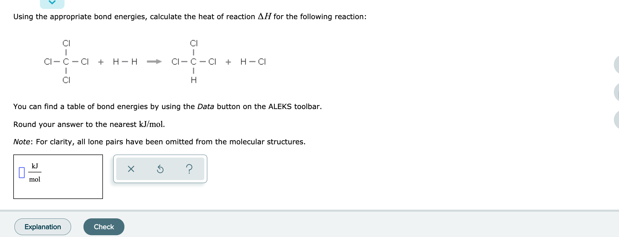 Solved: Using The Appropriate Bond Energies, Calculate The... | Chegg.com Solved: Using The Appropriate Bond Energies, Calculate The... | Chegg.com
