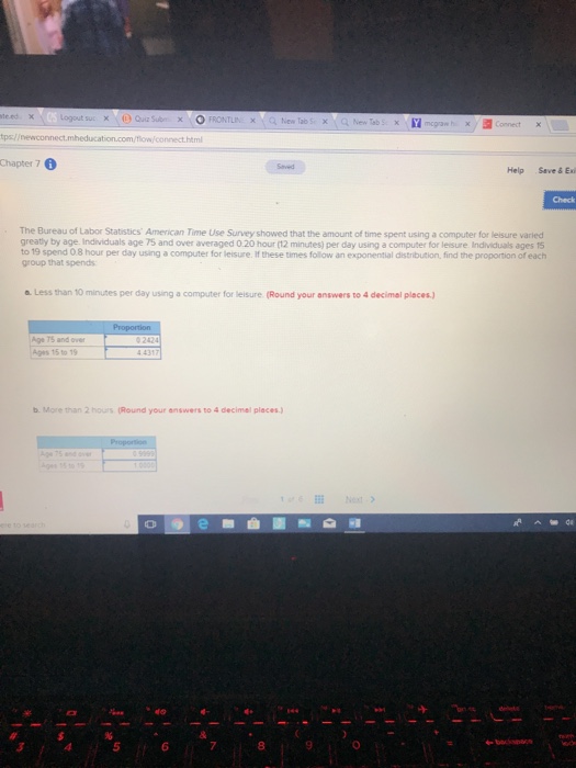 Solved tps//newconnect.mheducat Chapter 7 6 Help Save & Exi | Chegg.com