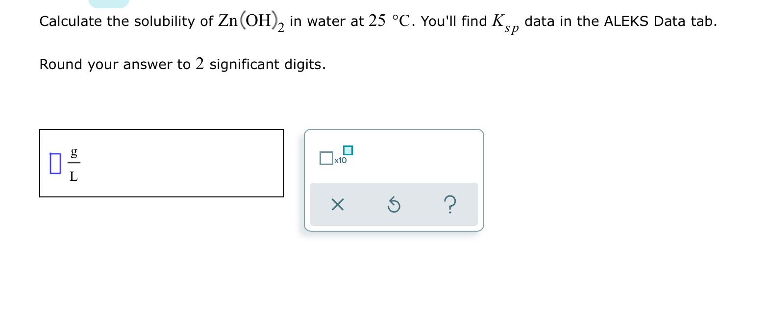 Solved The solubility of BaSO4 in water at 25 °C is measured | Chegg.com