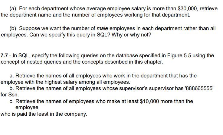 Solved Figure 5 6 One Possible Database State For The