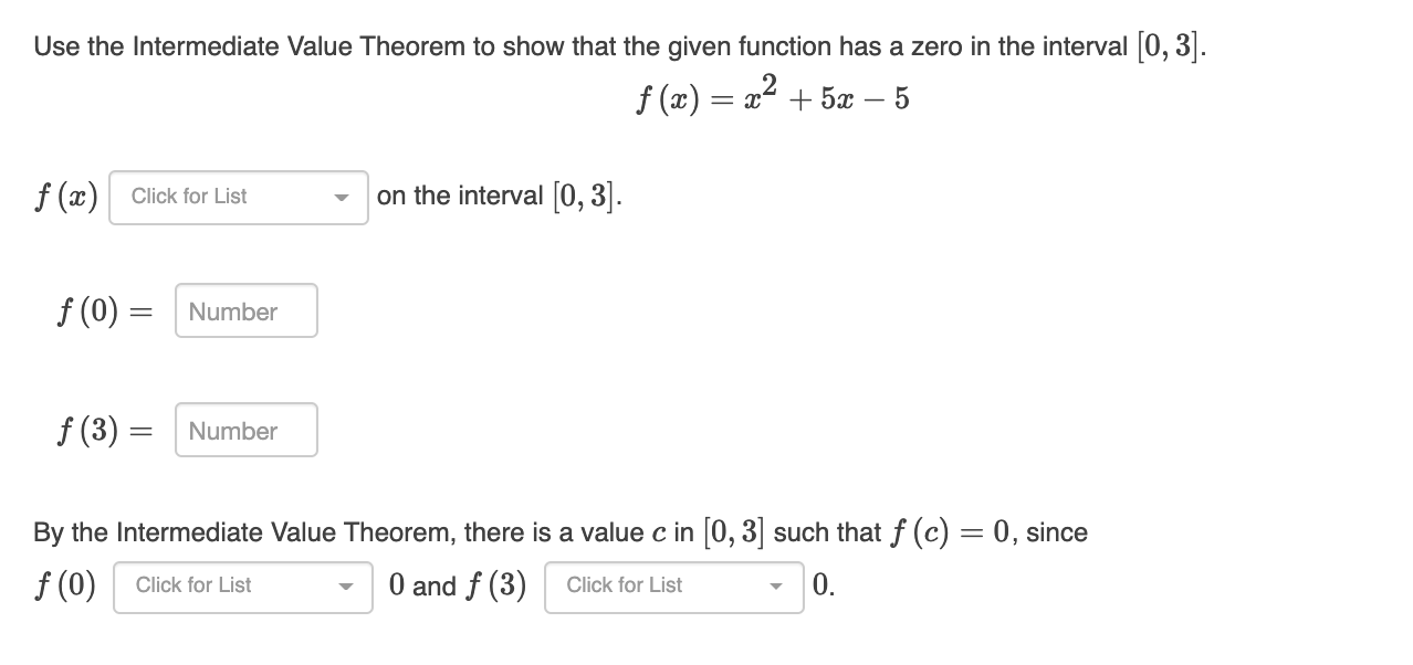 Solved Use the Intermediate Value Theorem to show that the | Chegg.com