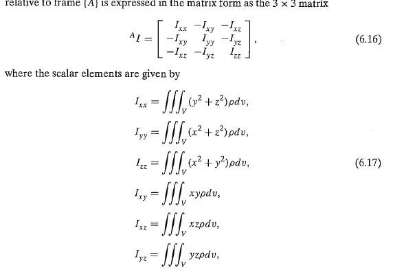 Solved 2. Let 4 I denote the inertia matrix of a rigid body | Chegg.com