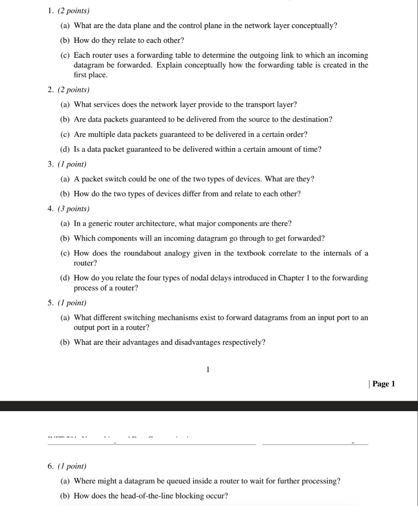 Solved i need help answering these following questions these | Chegg.com
