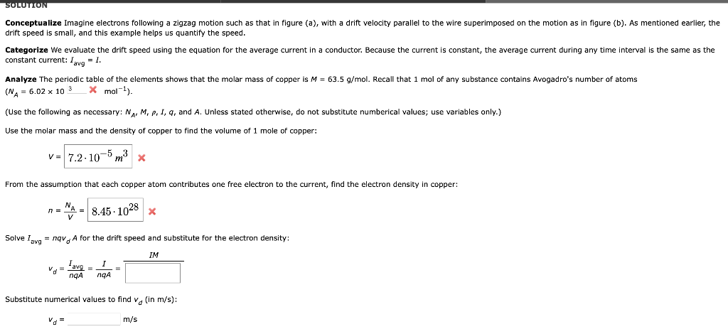 SOLUTION Conceptualize Imagine electrons following a | Chegg.com