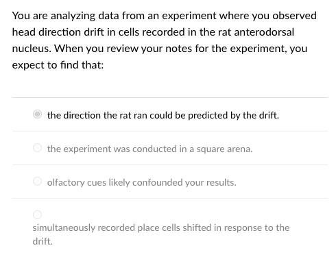 Solved You are analyzing data from an experiment where you | Chegg.com