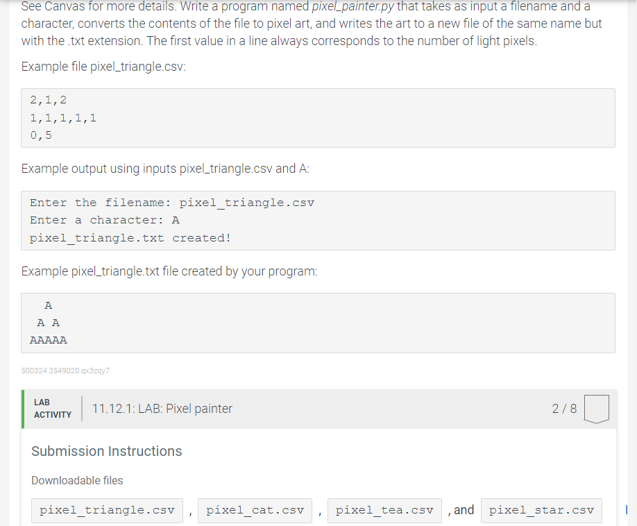 Solved See Canvas for more details. Write a program named | Chegg.com