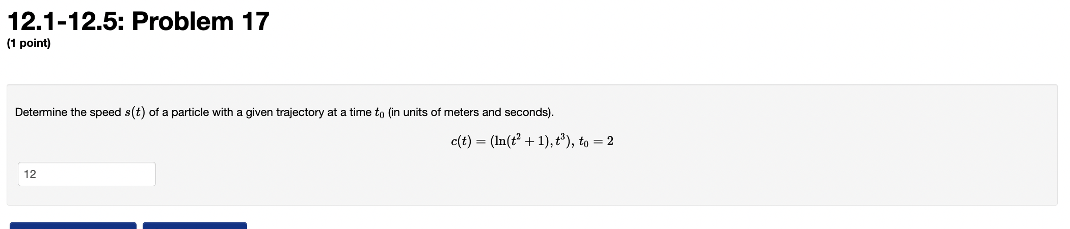 Solved Determine the speed s(t) of a particle with a given | Chegg.com
