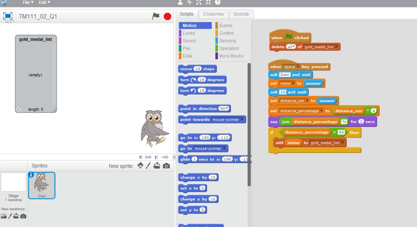 Solved Can someone help but NOT as a script. In OUBUild. I | Chegg.com