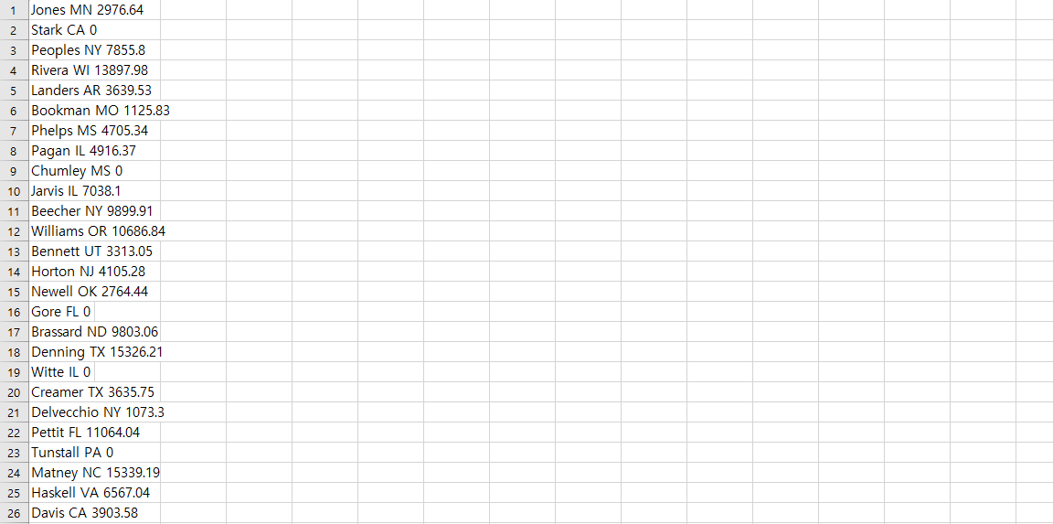 Solved Program Specifications Write a program to search | Chegg.com