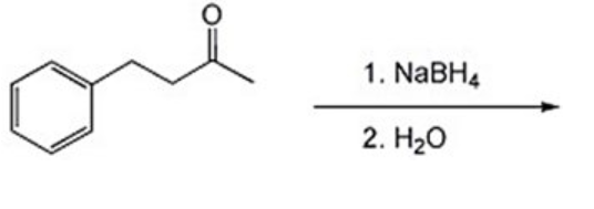Solved 1. NaBH4 2. H20 | Chegg.com